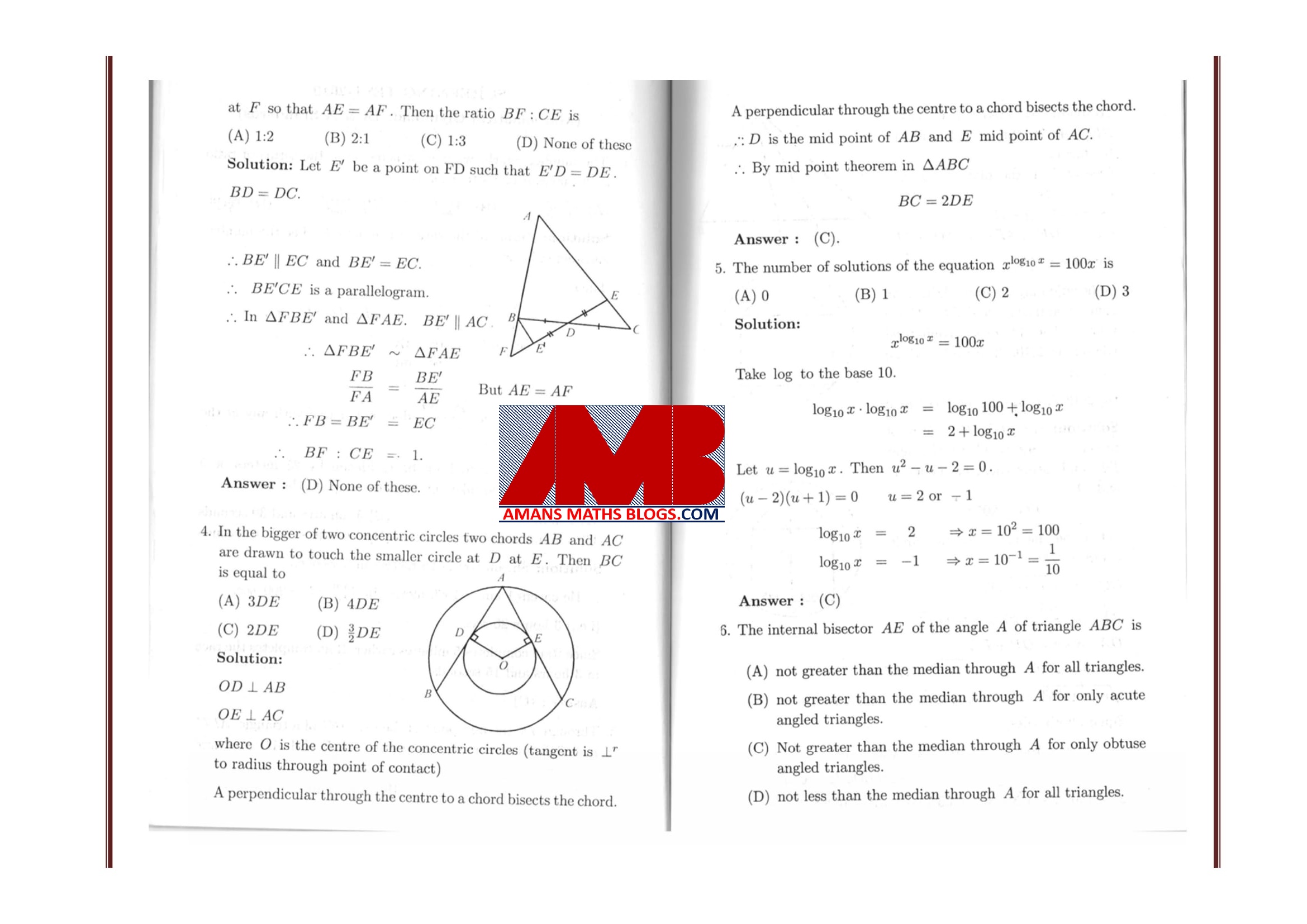 NMTC 2010 9th 10th Standard Question Paper And Solution 2
