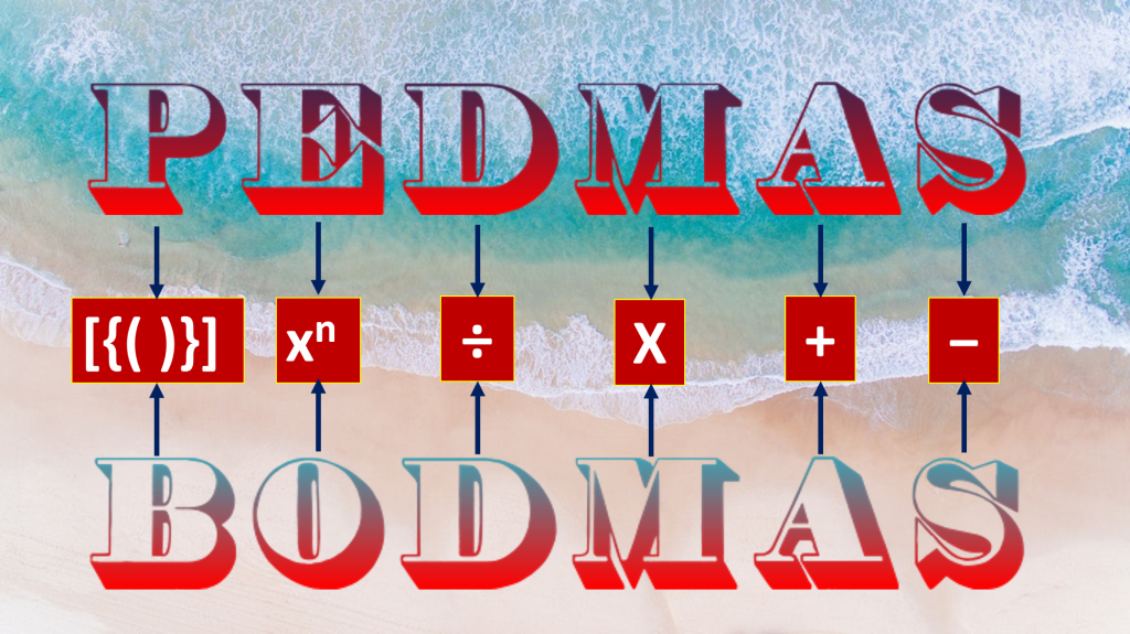 PEMDAS-PEDMAS-BODMAS-BIDMAS-BEDMAS -Simplification
