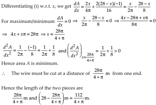 NCERT Solutions Class 12 Maths Application of Derivatives Exercise 6.5