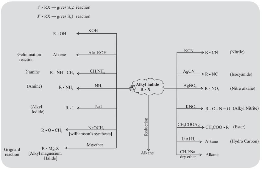CUET Chemistry Notes Study Materials Haloalkanes Haloarenes